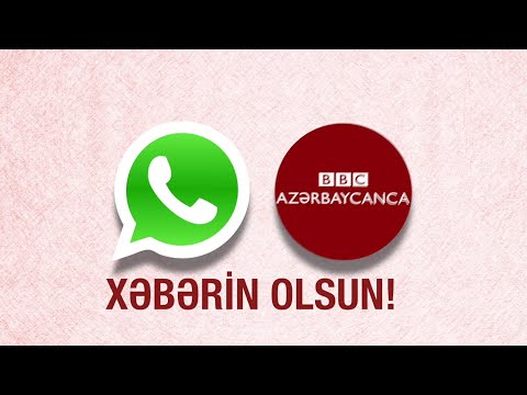 Bizim yeni WhatsApp xidmətimiz - \
