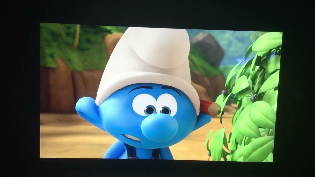 Smurfs a new touch of blue my smurf the hero - YouTube
