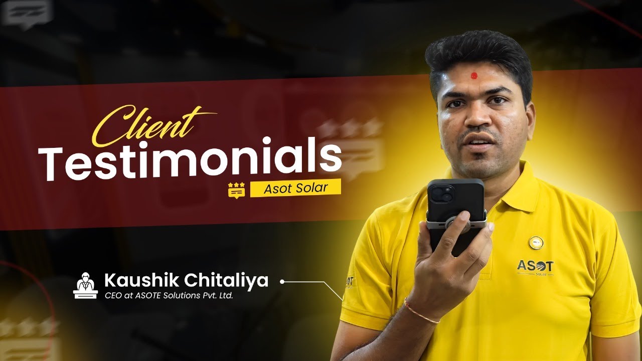 Client Testimonial | ASOT Solar | Design Bullz Exhibition Solutions ...