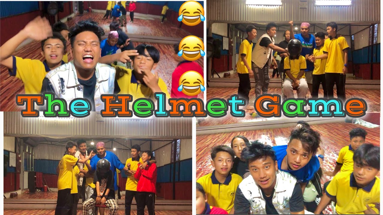 The Helmet Game || Students Fun || D Palace Dance institute || - YouTube