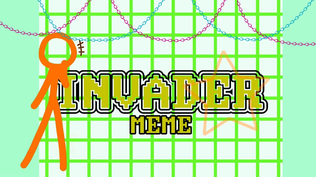 Invader Meme! FT: TSC Alan Becker Fan Animation - YouTube