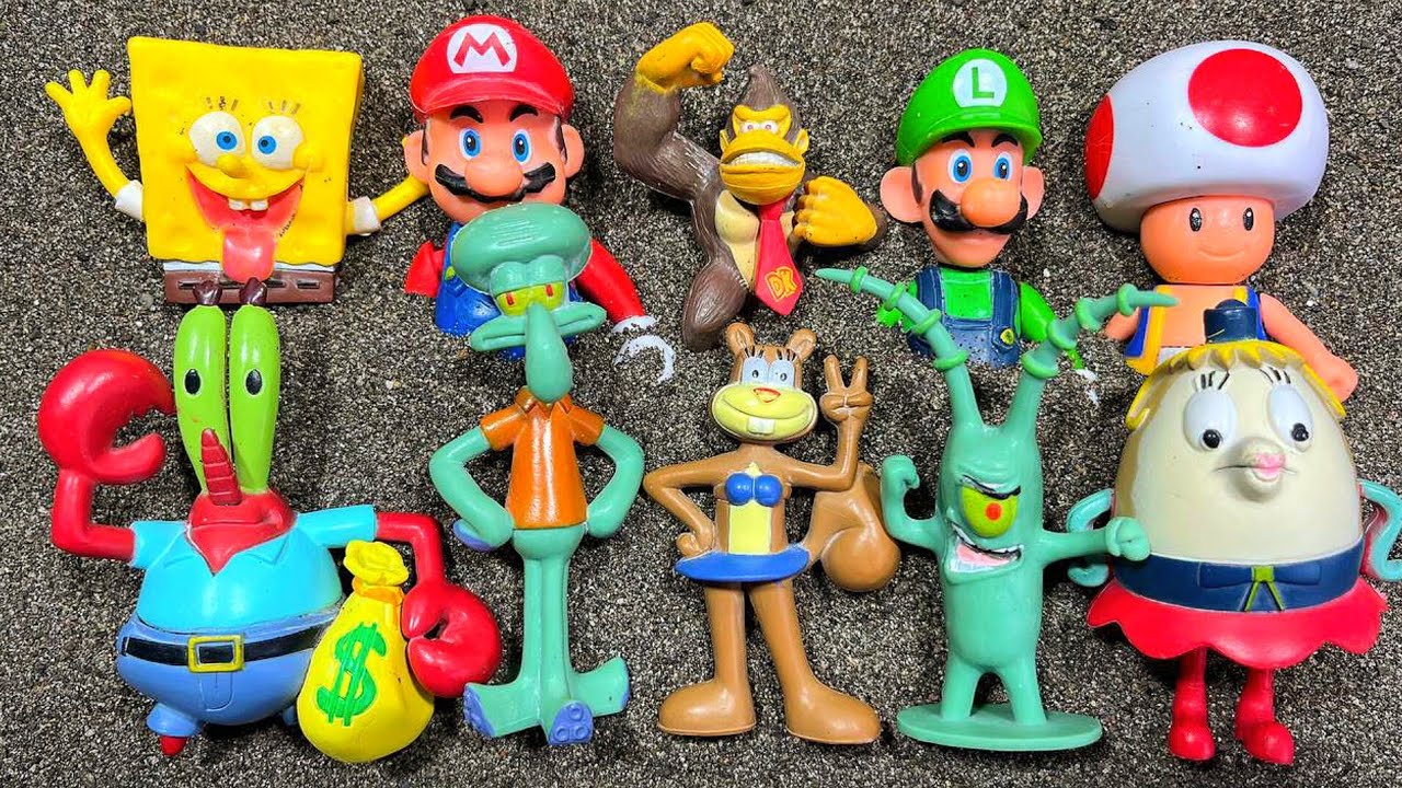 SPONGEBOB SQUAREPANTS,MARIO,LUIGI,YOSHI,SPONGEBOB SQUAREPANTS,PETRIX,MR ...