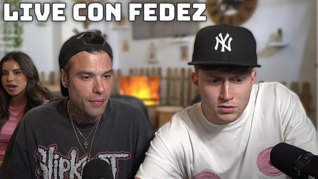 LIVE CON FEDEZ E ANNA PEPE! | W/kingash,francesca cuccuru,giulia ...
