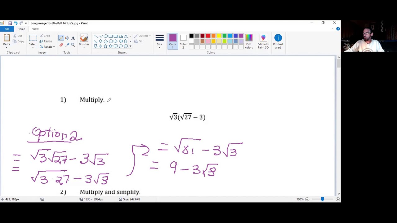 Use FOIL to Multiply Radical Expressions (Example 1) - YouTube