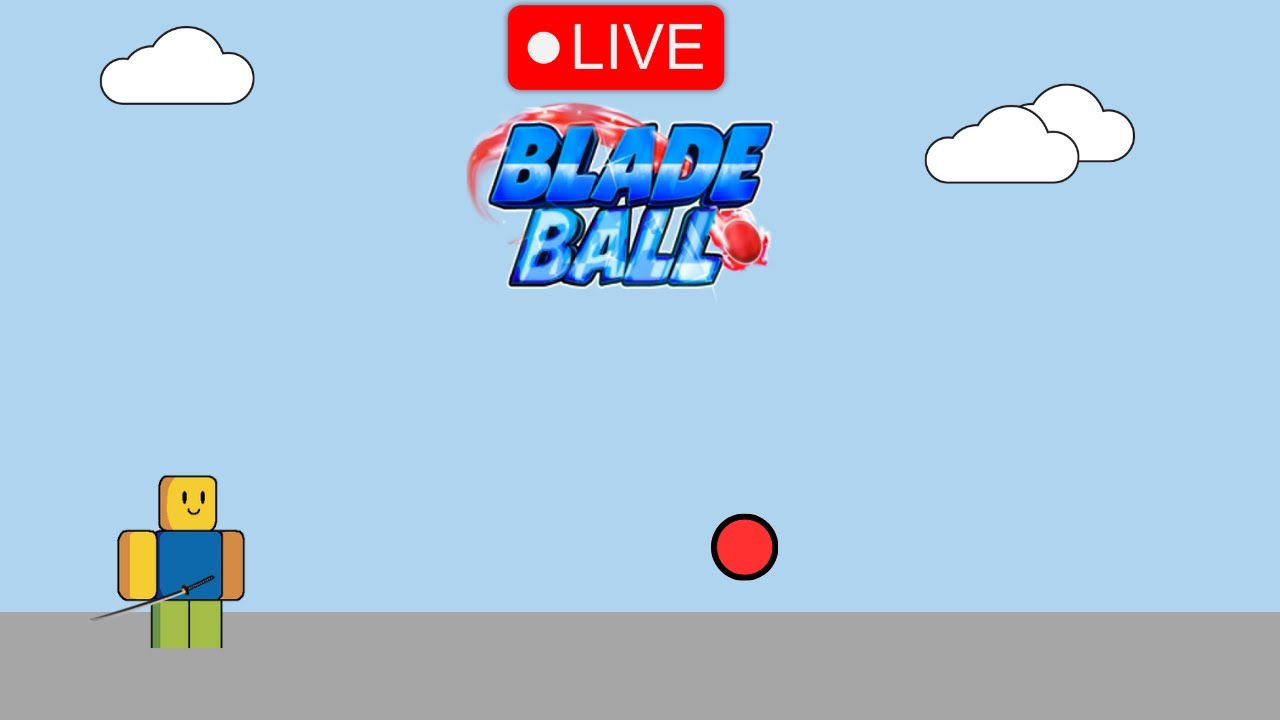 🔴LIVE🔴 Playing Roblox BLADE BALL!! - YouTube
