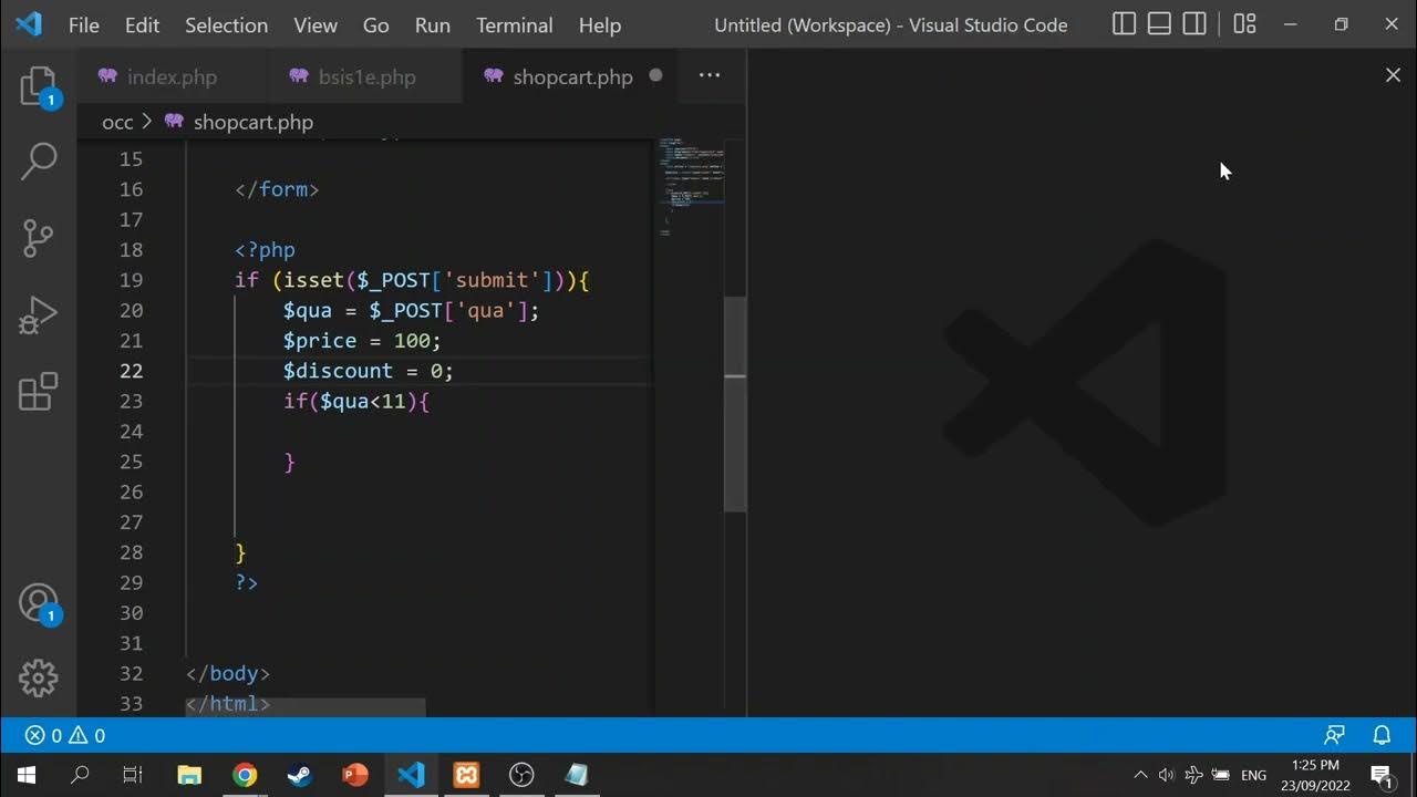 if else statement php - YouTube