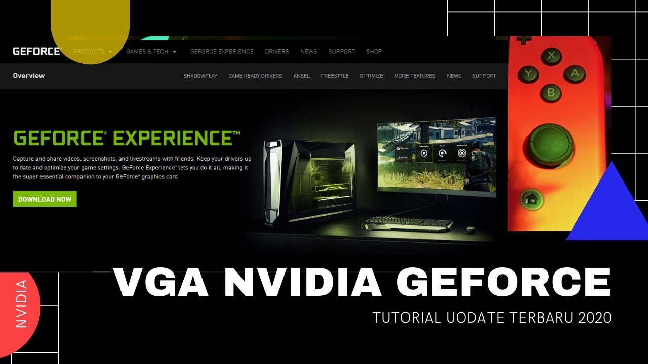Begini Cara Update Driver VGA NVIDIA dengan NVIDIA Geforce Experience ...