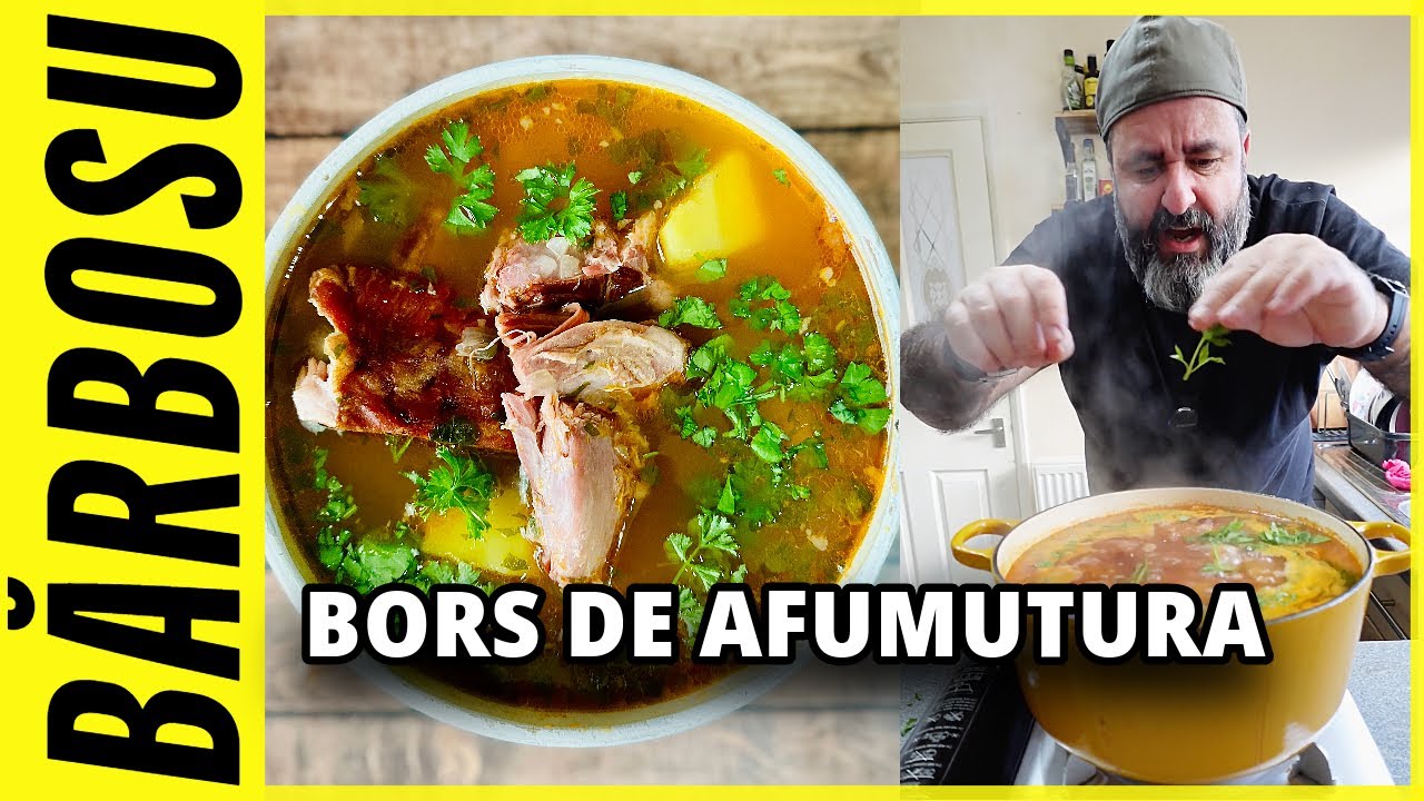 BORS MOLDOVENESC CU AFUMATURA - YouTube