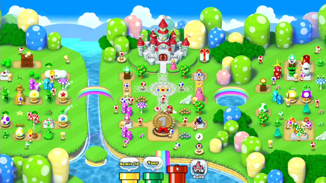 Super Mario Run - Playing on 16:9 widescreen TV - YouTube
