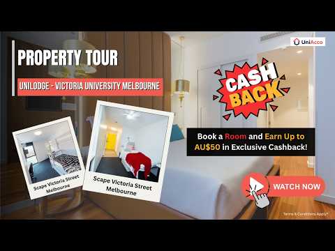 Unilodge Victoria University Property Tour | Student Accommodation in Melbourne | UniAcco