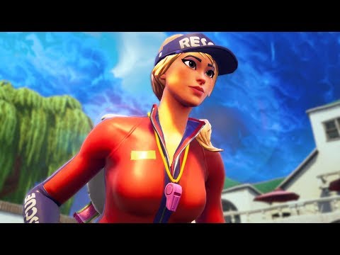 Sun Strider Starts Her New Job | Fortnite Short Film (Baywatch Parody)
