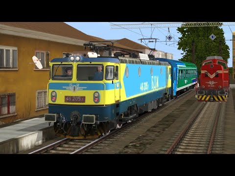 Trainz 12: Speed - brake tests of the newest "Sokol" wagon of BDZ PP ...