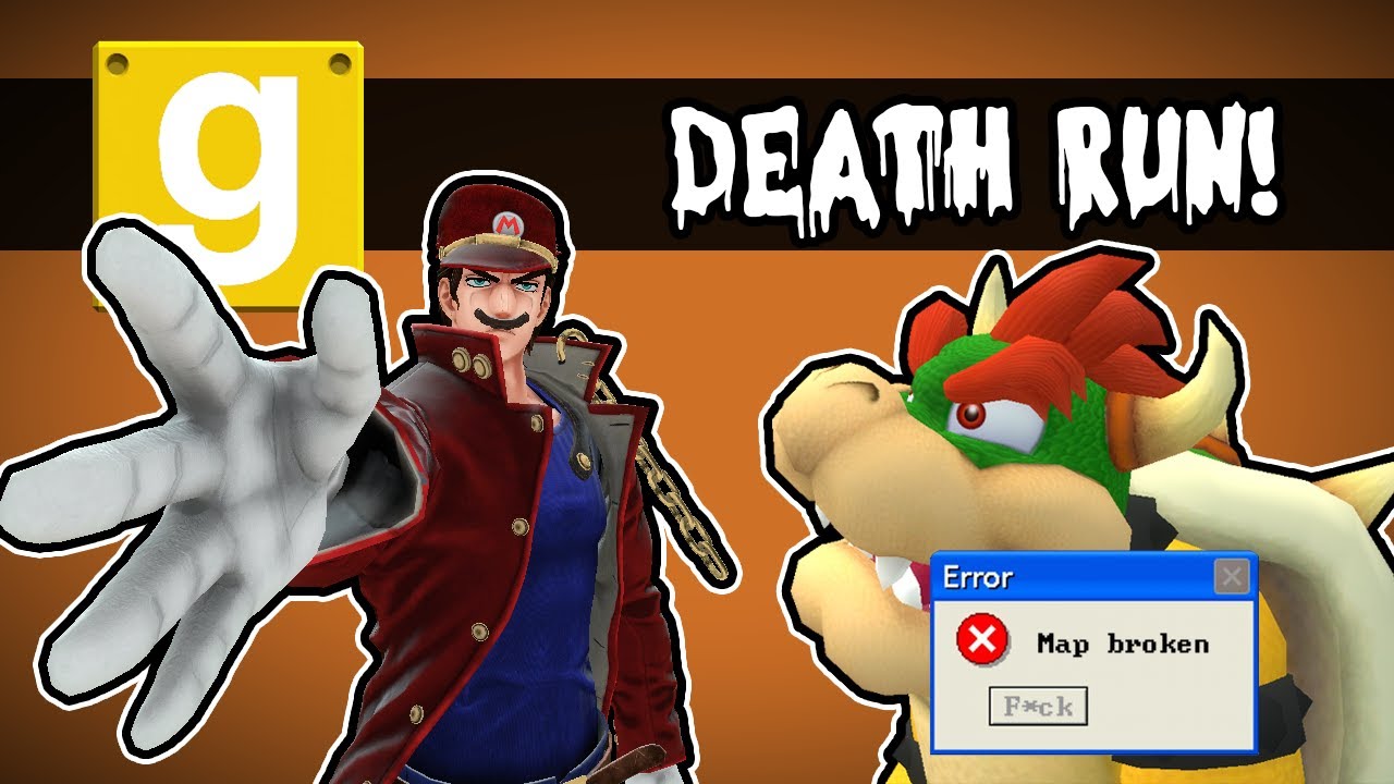 These Maps are Broken! - Gmod Death Run Funny Moments (Mario Movie ...