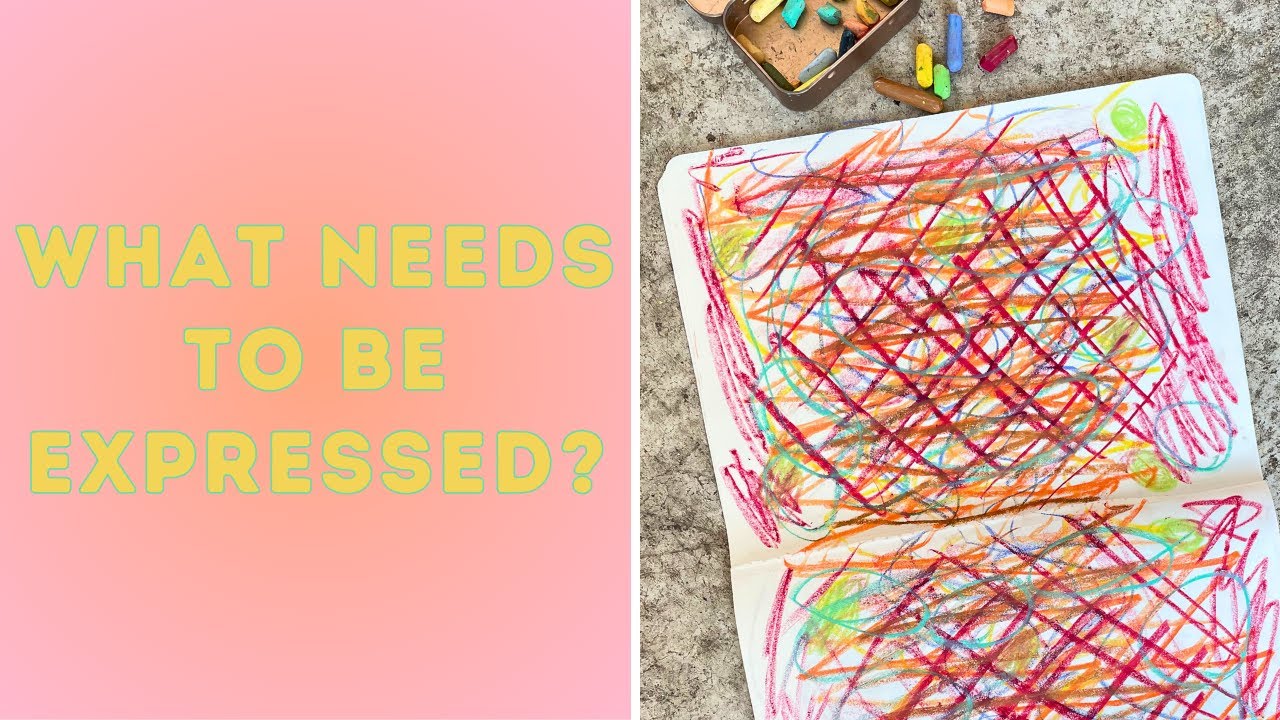 draw how you feel | mindful art practice - YouTube