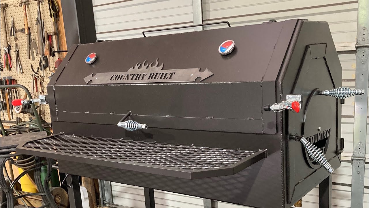 Bbq grill build - YouTube