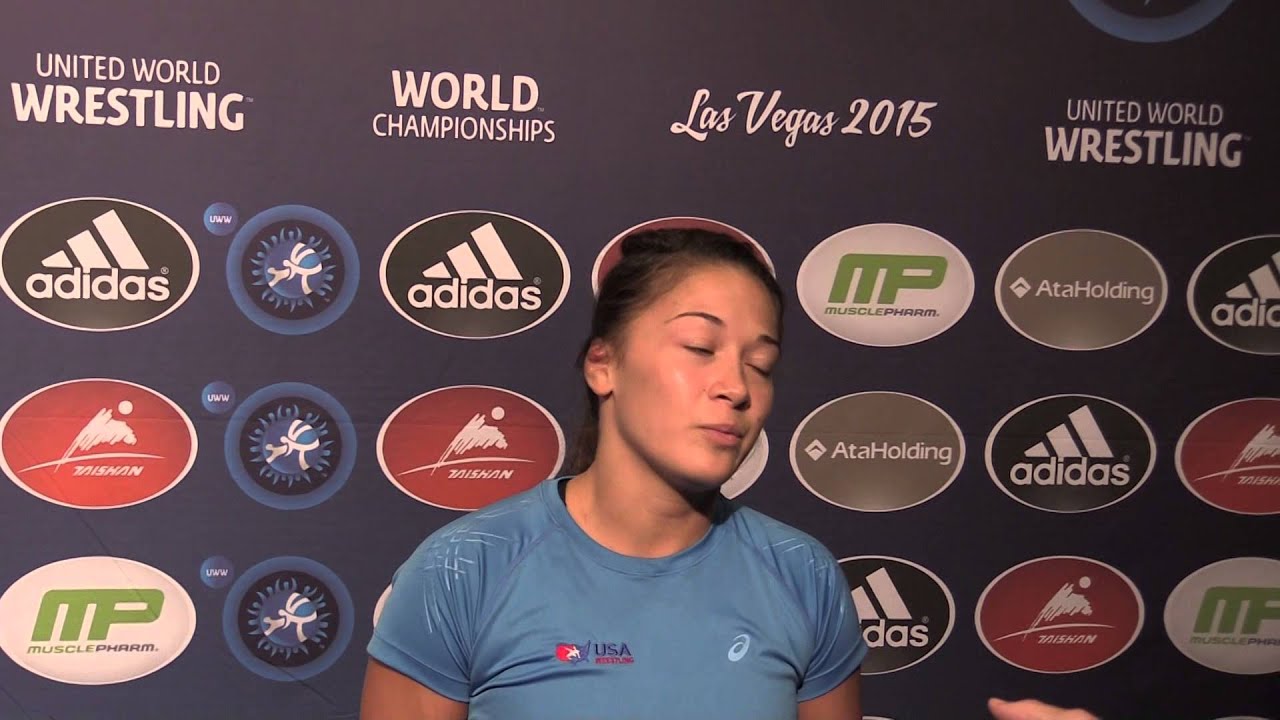 Alli Ragan after competing at the World Championships - YouTube