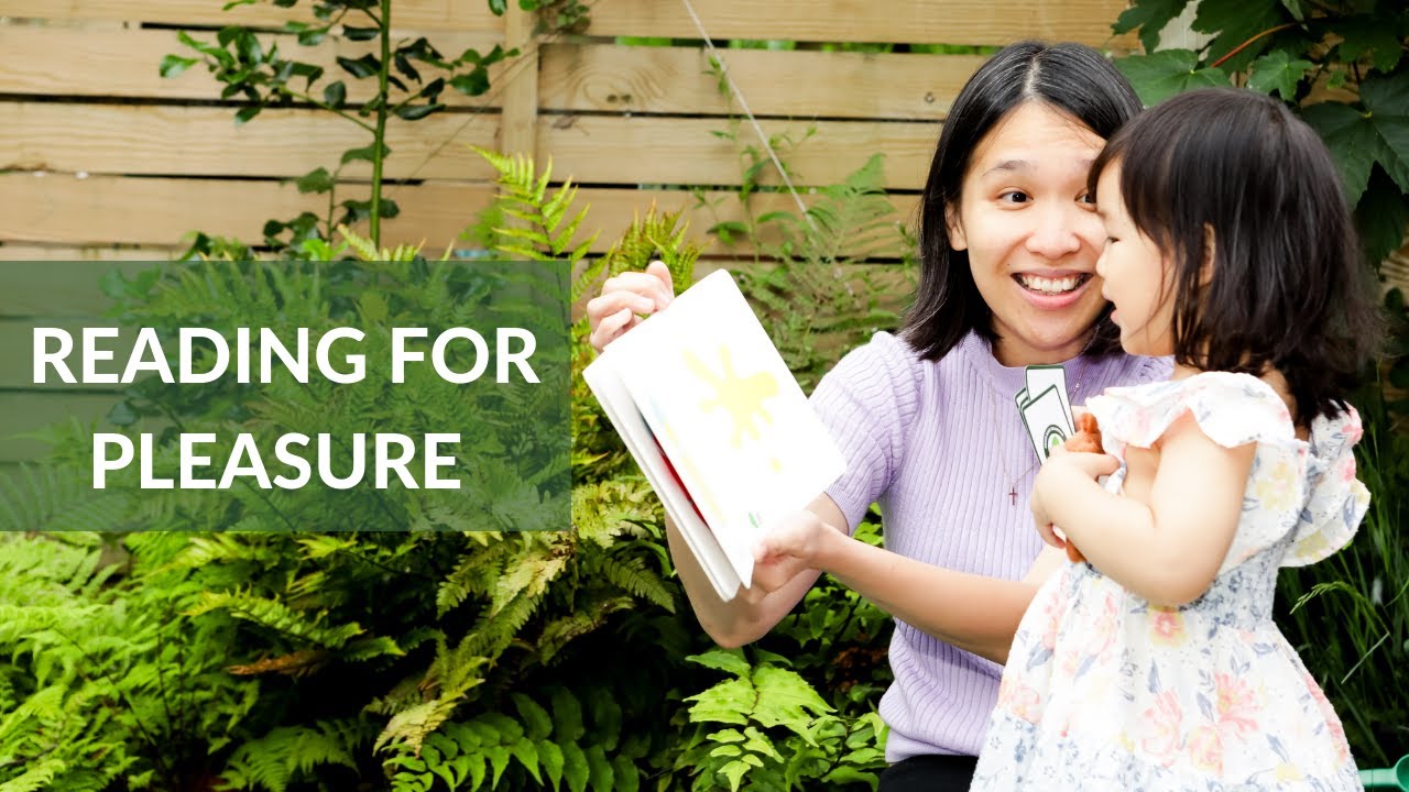 Reading for Pleasure | ®Green Bean Studios | Precious Moments Ambassadors - YouTube