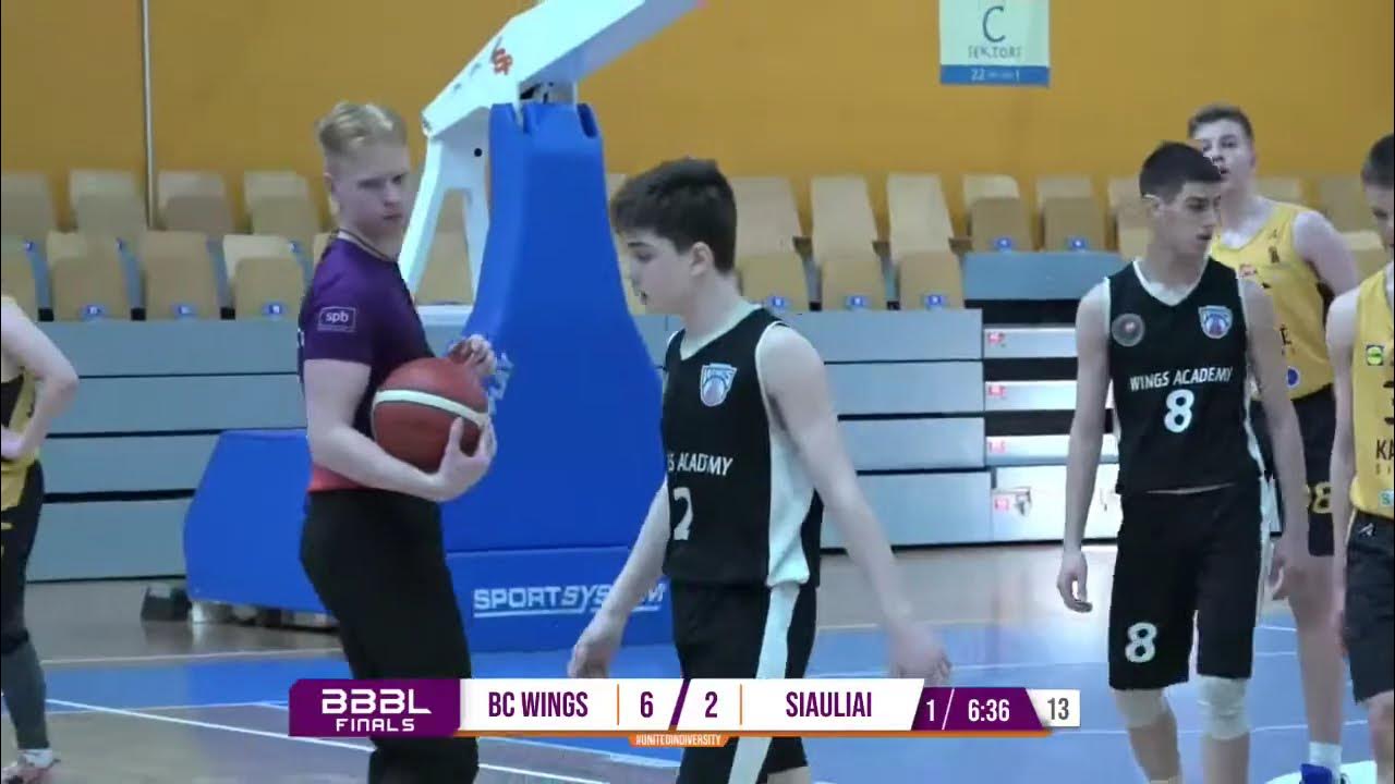 Siauliai vs BC Wings | BBBL Boys U13 | GOLD Game - YouTube