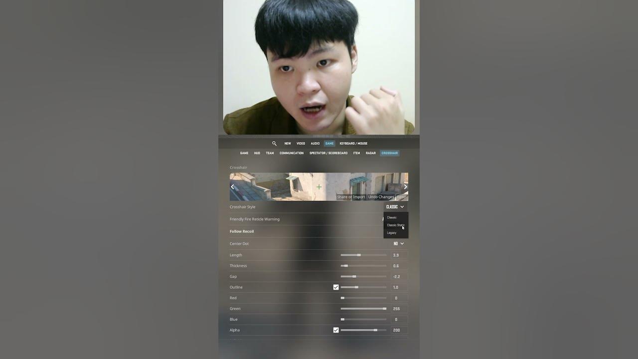 Hướng Dẫn Chỉnh Tâm Crosshair Cs2 Cơ Bản Youtube