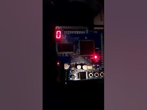 Display 7 segment on key press - Verilog implementation - YouTube