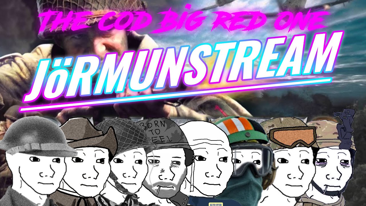 Call of Duty: Big Red One but you're watching meme-man struggle through ...