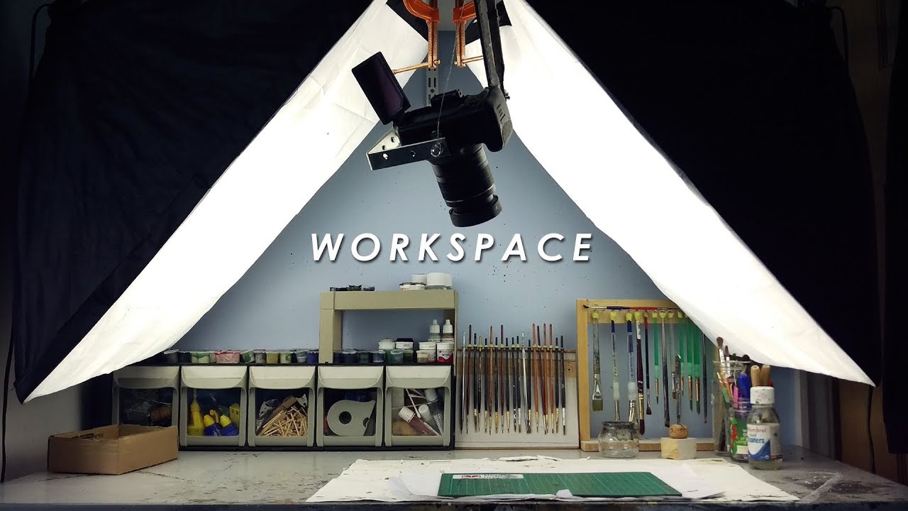 Scale Modeller's Workspace Tour! - YouTube