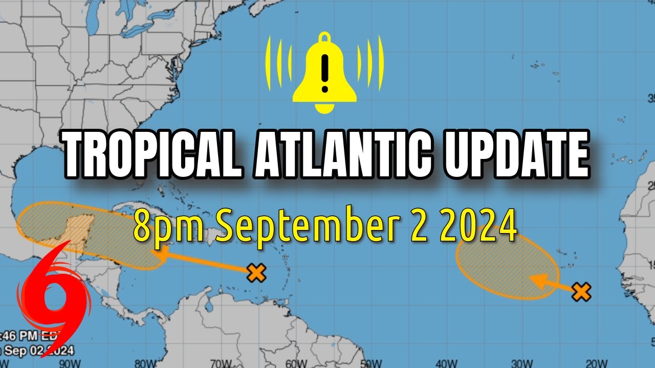 8pm Tropical Atlantic Update September 2, 2024 Marco Island News - YouTube