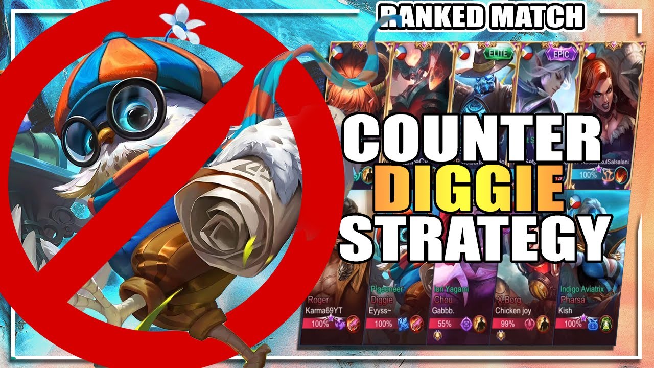EASIEST WAY TO COUNTER DIGGIE STRATEGY - YouTube