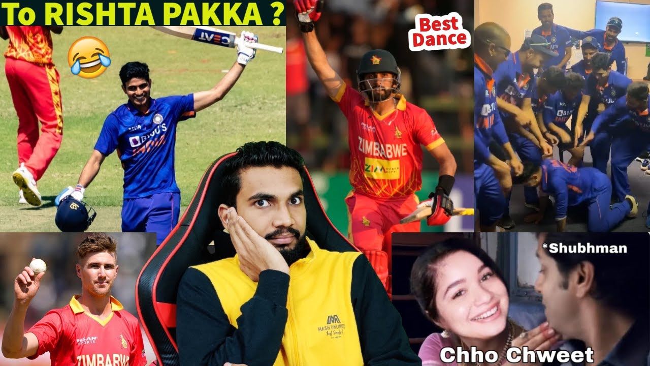 SHUBHMAN GILL CENTURY 🔥SIKANDAR RAZA BATTING | S GILL CATCH | INDIA VS ...