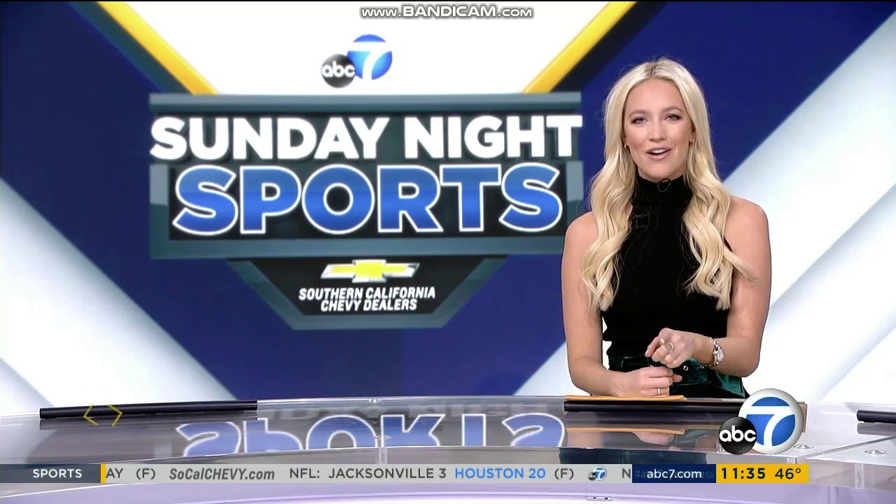 KABC ABC 7 "Sunday Night Sports" cold open December 30, 2018 - YouTube