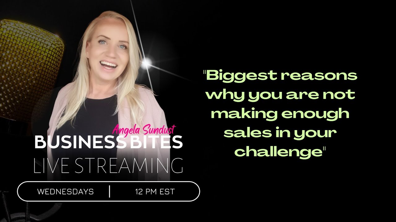 Biggest reasons why you are not making enough sales in your challenge ...