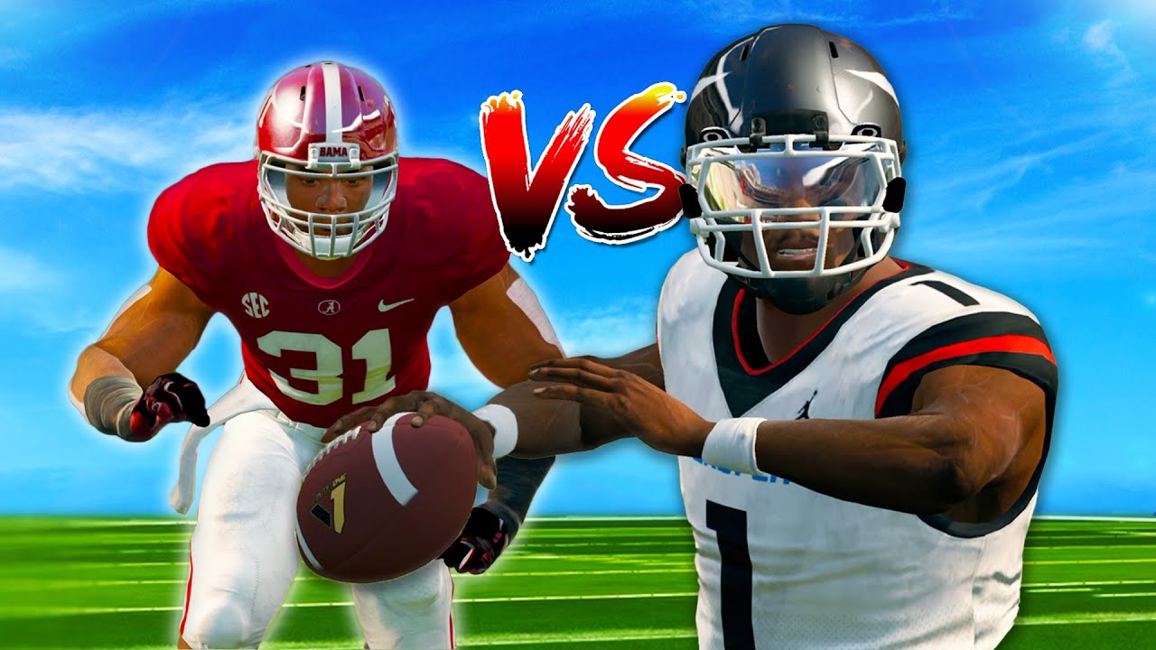 Rivalry game vs #3 Bama NCAA Football 14 RCU Moon Men Dynasty (S3 Ep. 2 ...