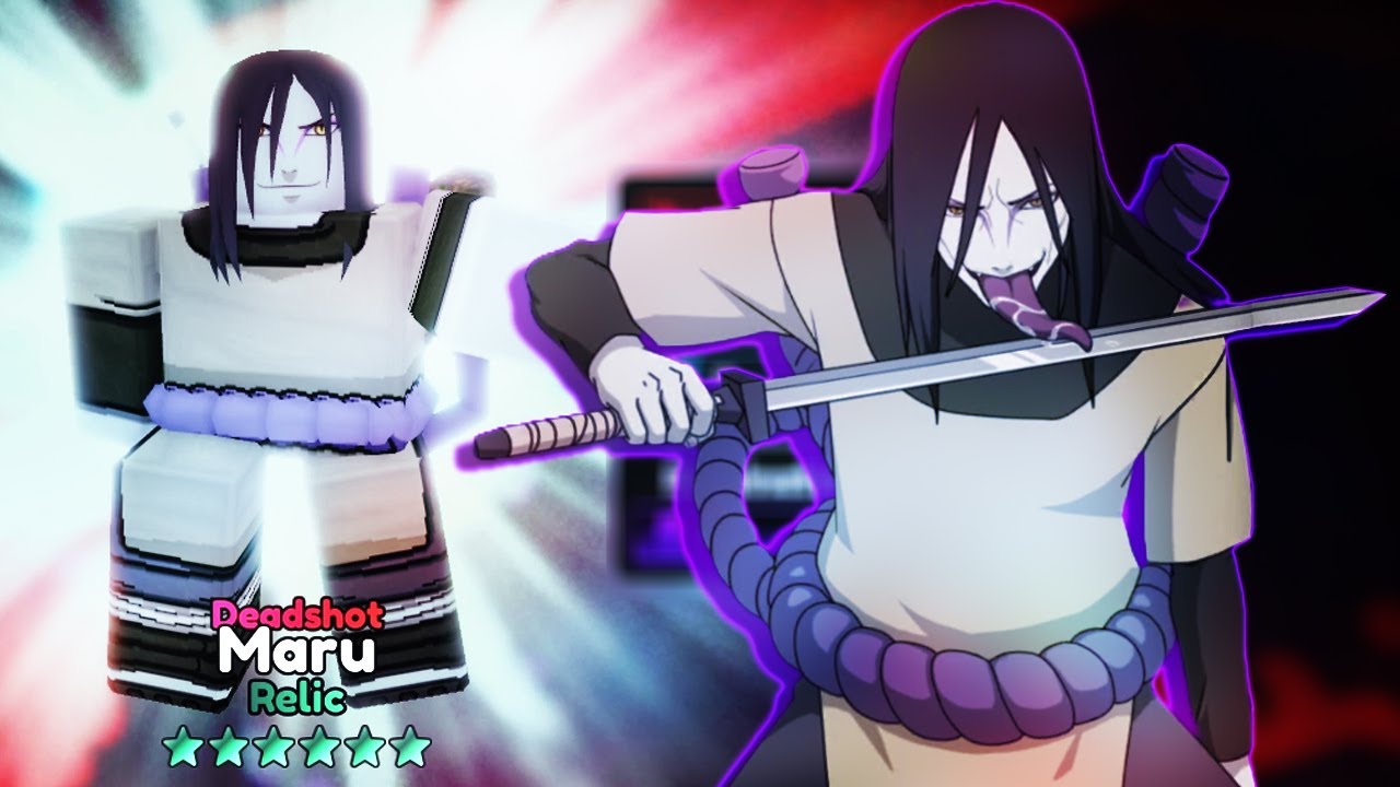 Deadshot Orochimaru Showcase in Anime Power Defense Roblox Maru - YouTube