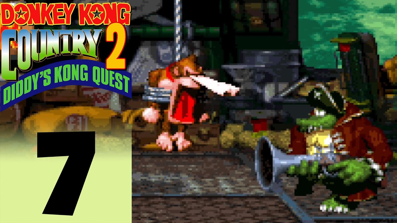 Donkey Kong Country 2 - Episode 7: The Flying Krock [All DK Coins and ...