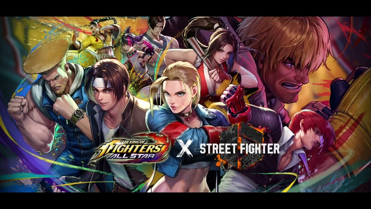 KOF All Star JP - Tela Título Evento Colaboração KOFAS X STREET FIGHTER ...