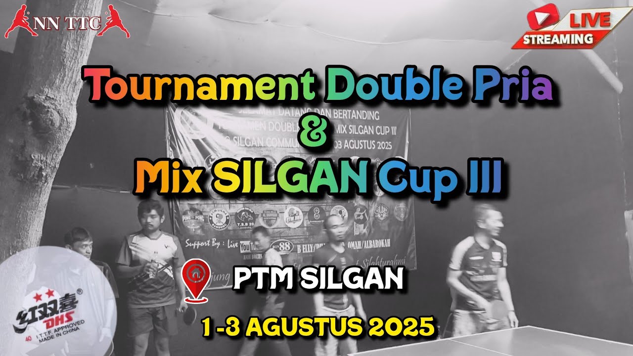 [LIVE] DAY 2 TOURNAMENT DOUBLE PRIA & MIX SILGAN CUP III - YouTube