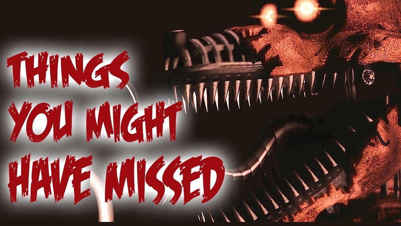 Things you might have missed! | Secret "NIGHTMARE" and "87" | Nightmare ...