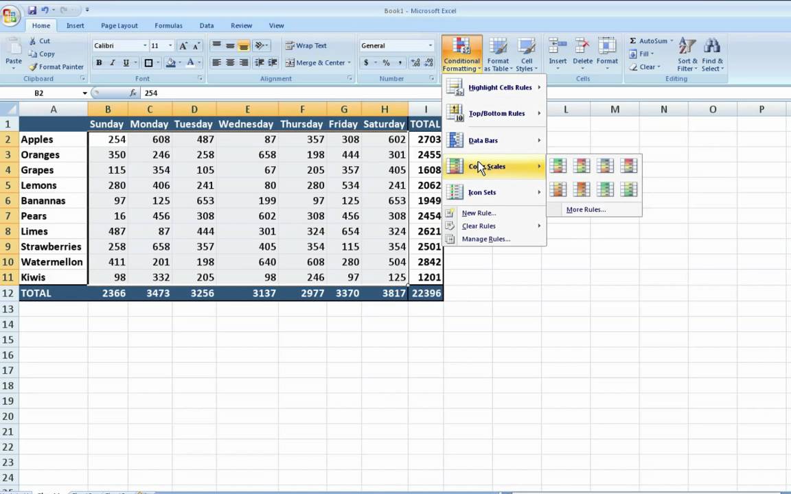 How to Use Conditional Formatting in Excel - YouTube