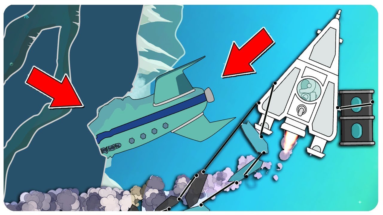 SPACE SURVIVAL Game with PHYSICS! | Space Bob vs. The Replicons ...