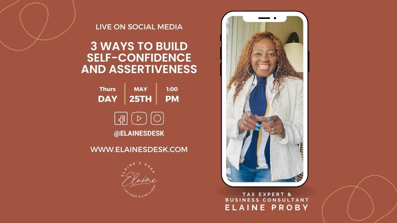 3 Ways to Build Your Self-Confidence and Assertiveness - YouTube