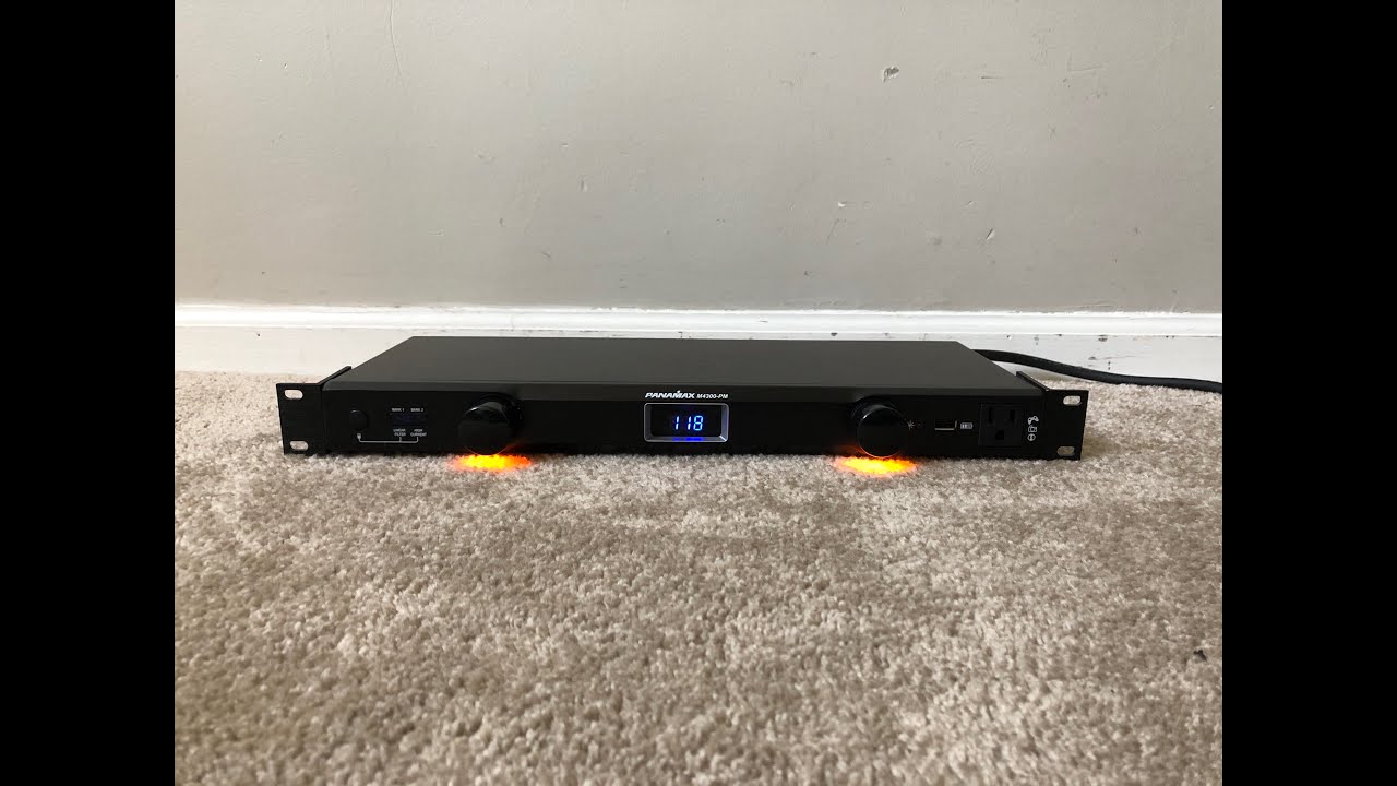 Panamax M4300-PM 9-Outlet Home Theater Power Management with Surge ...