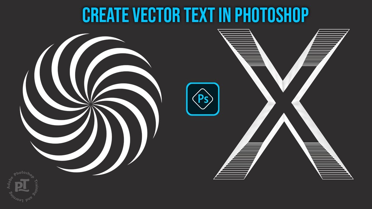 How To Create Vector Text In Photoshop YouTube How To Create Vector Text In Photoshop YouTube