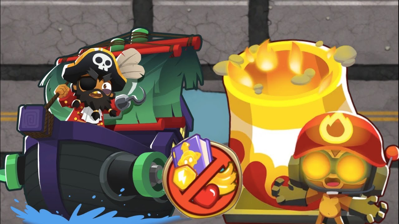 #Ouch Chimps with Pirate Lord and Blooncineration! - Bloons TD 6 - YouTube