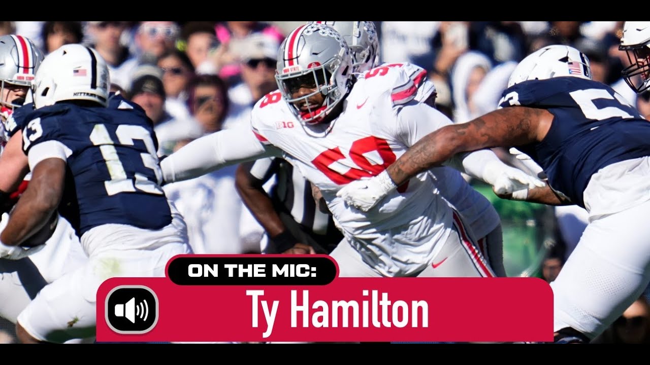 Ohio State's Ty Hamilton explains Buckeyes' goal line stand, playing ...