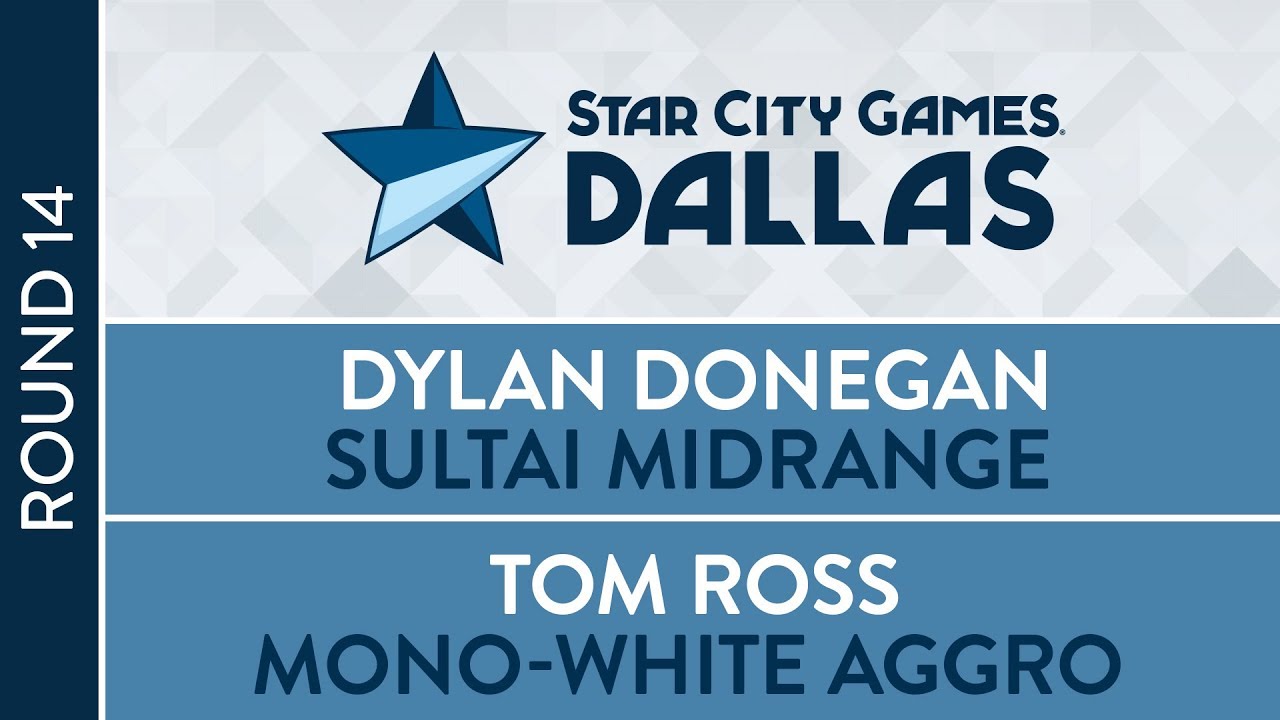 SCGDFW: Round 14 - Dylan Donegan vs Tom Ross [Standard] - YouTube