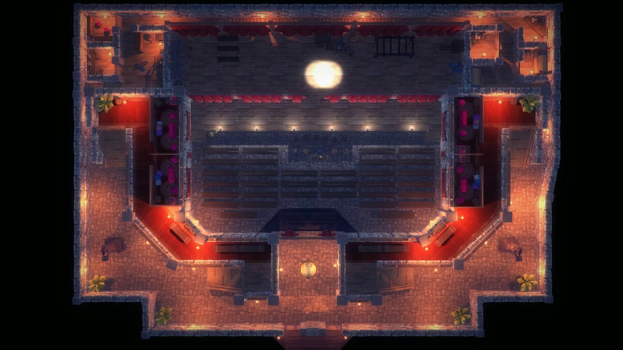 D&D Animated Encounter Battle Map - Theatre - YouTube