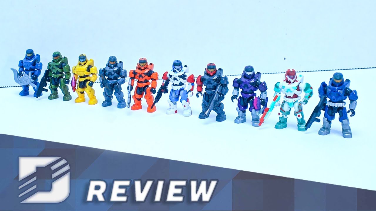 Mega Construx Halo Infinite Spartan Mark 7 Comparison VOL. 2 - YouTube