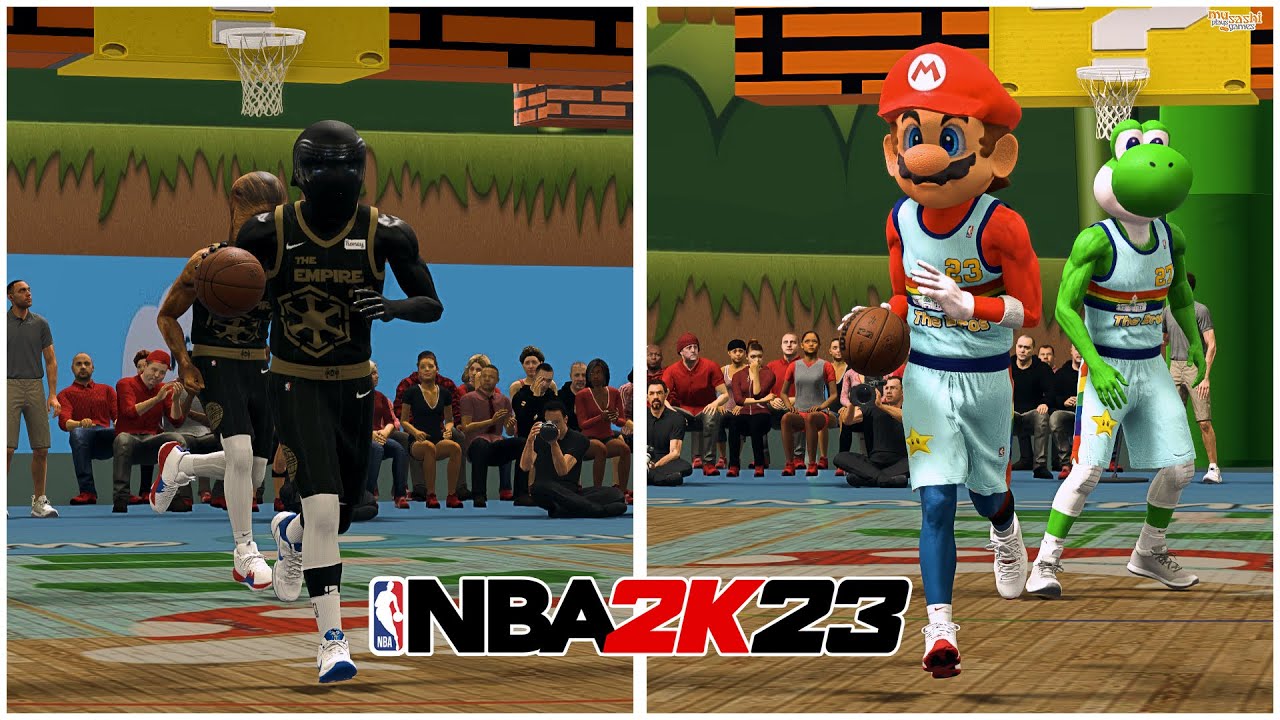 Super Mario vs Star Wars NBA 2K23 Mods - YouTube