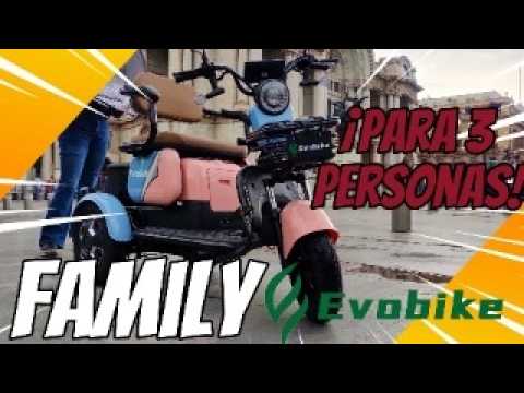 ¡Así es el triciclo eléctrico FAMILY de Evo Bike! ¿Qué tal rendirá? ⚡⚡⚡ ...