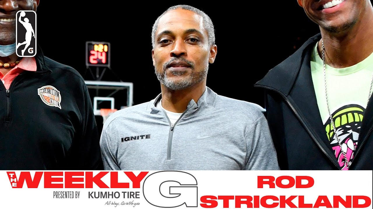 The Weekly G: Rod Strickland Full Interview - YouTube